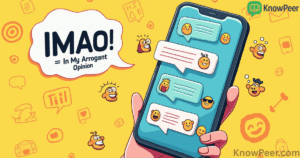 IMAO Meaning: What It Really Means and When to Use It - KnowPeer