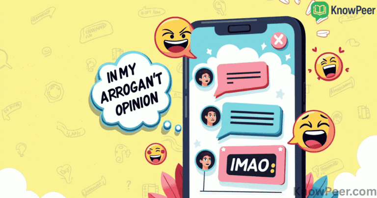 IMAO Meaning: What It Really Means and When to Use It - KnowPeer