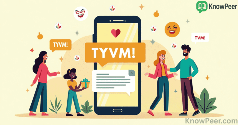 TYVM Meaning: What It Really Means and When to Use It - KnowPeer