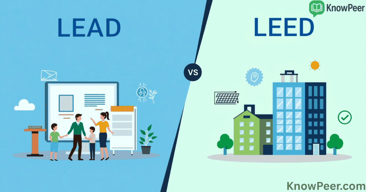 Lead vs LEED: Understanding the Real Difference - KnowPeer