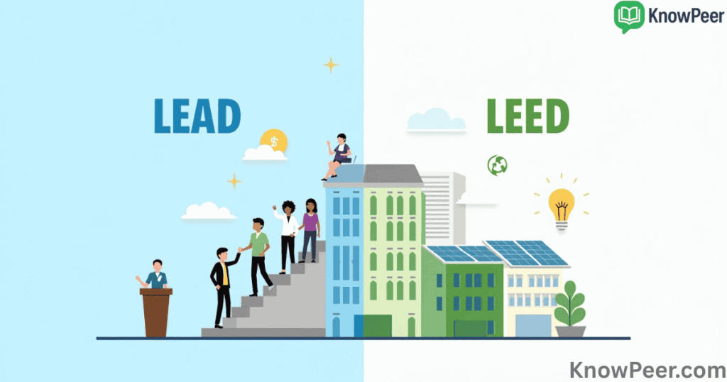 Lead vs LEED: Understanding the Real Difference - KnowPeer