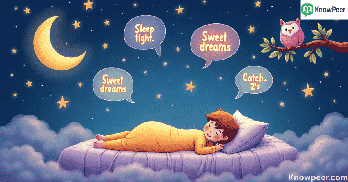 Other Ways to Say Goodnight (130 Unique Ideas) - KnowPeer