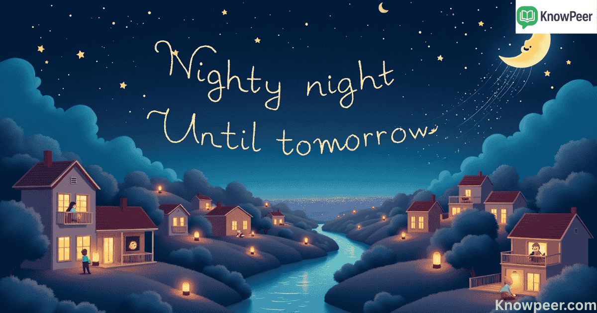 Other Ways to Say Goodnight (130 Unique Ideas) - KnowPeer