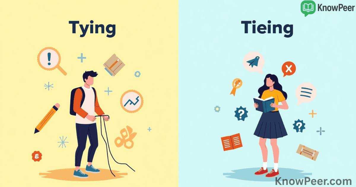 Tying vs Tieing: What’s the Correct Spelling and Why? - KnowPeer
