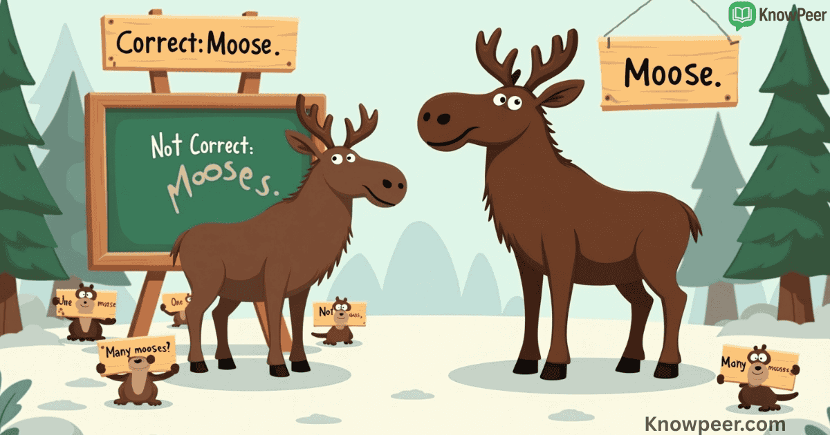 130 Plural Forms of Moose: Usage, Myths & Examples - KnowPeer