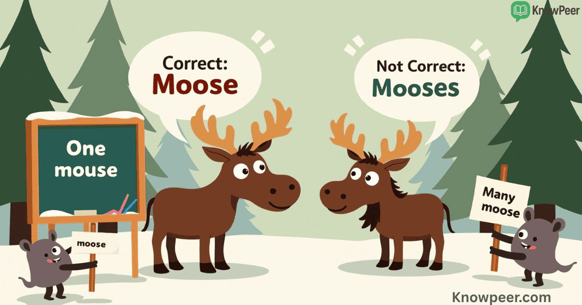 130 Plural Forms of Moose: Usage, Myths & Examples - KnowPeer
