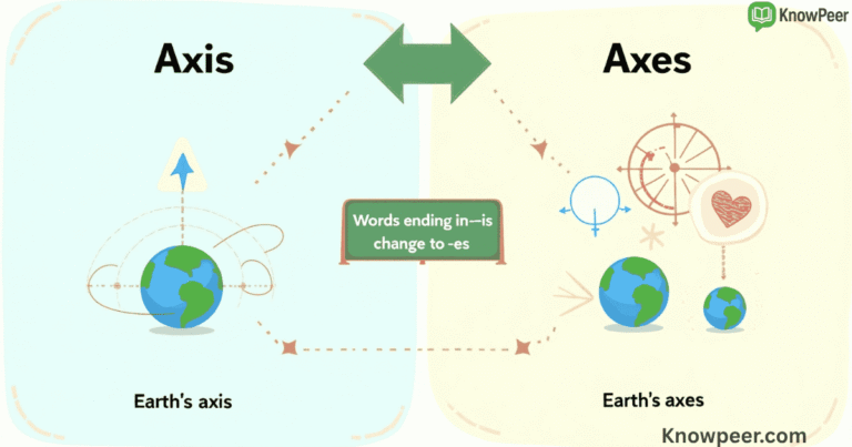 Plural of Axis: Meaning, Rules, and Correct Usage Guide - KnowPeer