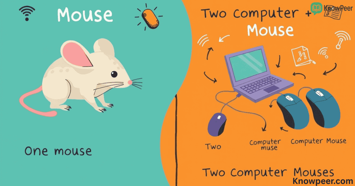 150 Examples of the Plural of Computer Mouse Explained - KnowPeer